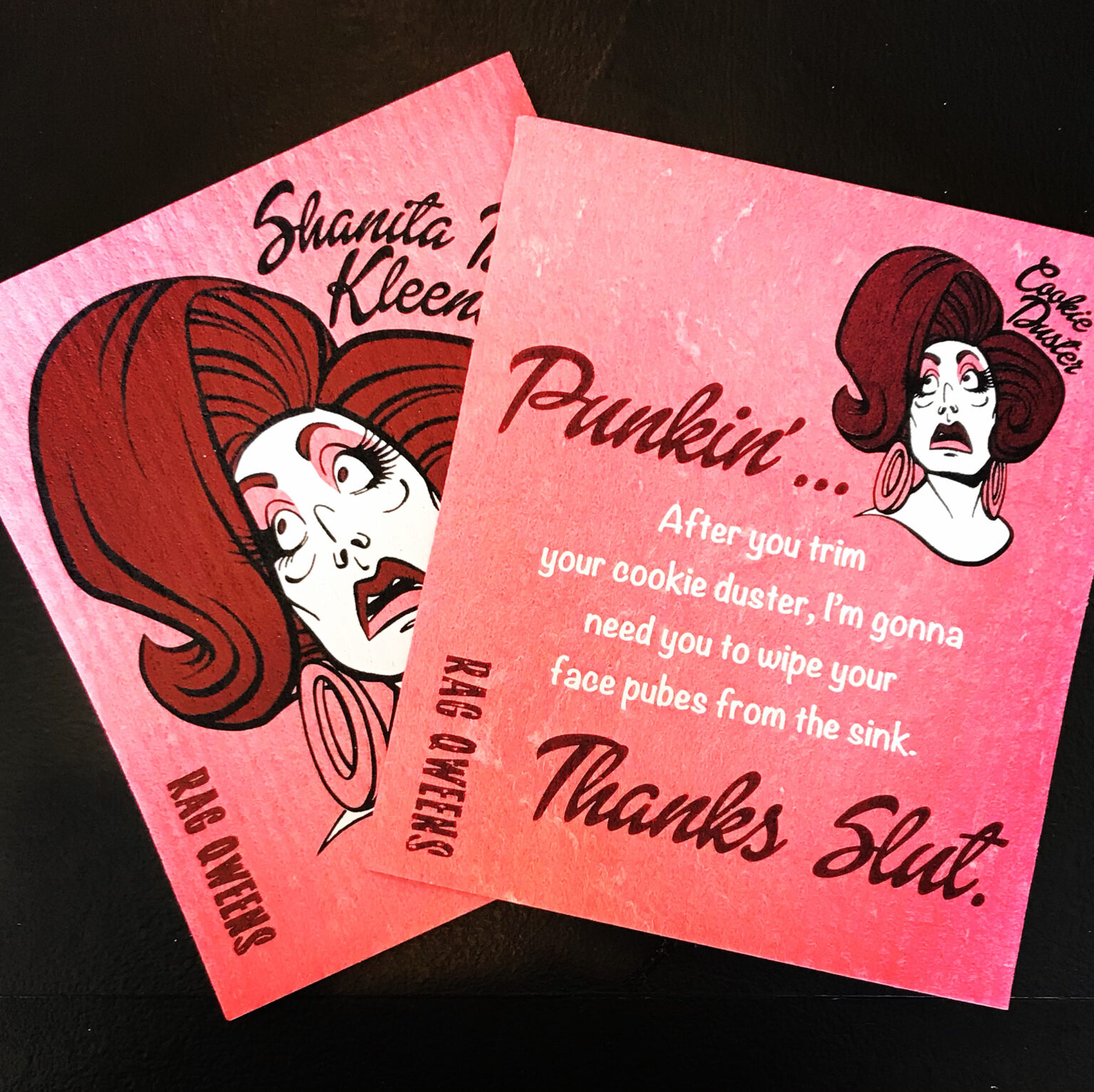 Rag Qween Combo: Shanita B. Kleenen & Cookie Duster 2 Pack | Get In The ...